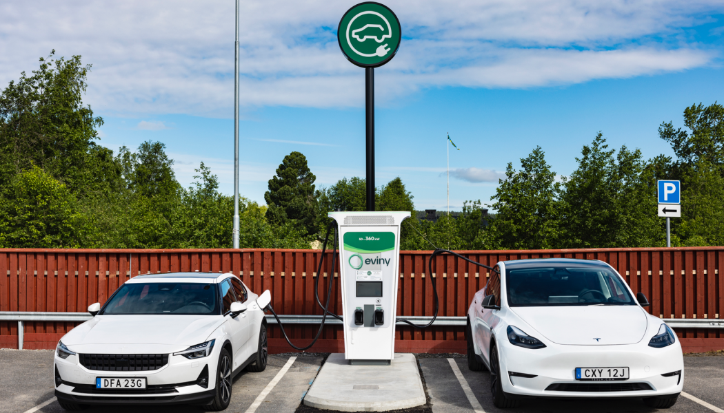Eviny täcker upp en vit fläck på laddinfrastrukturskartan ...